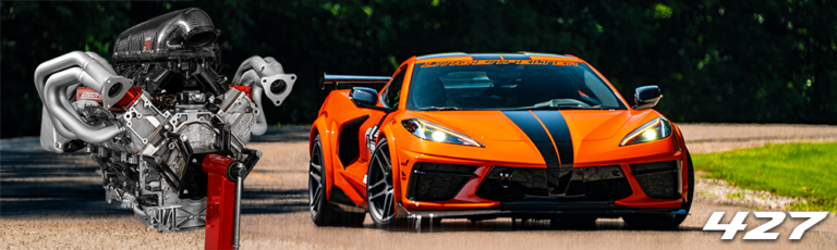 The ICONIC 427 Corvette Engine is Back for the Mid-Engine C8 Corvette ...